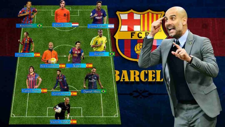 Đội hình Barca FO4 được xây dựng hoàn hảo cho mọi thời đại